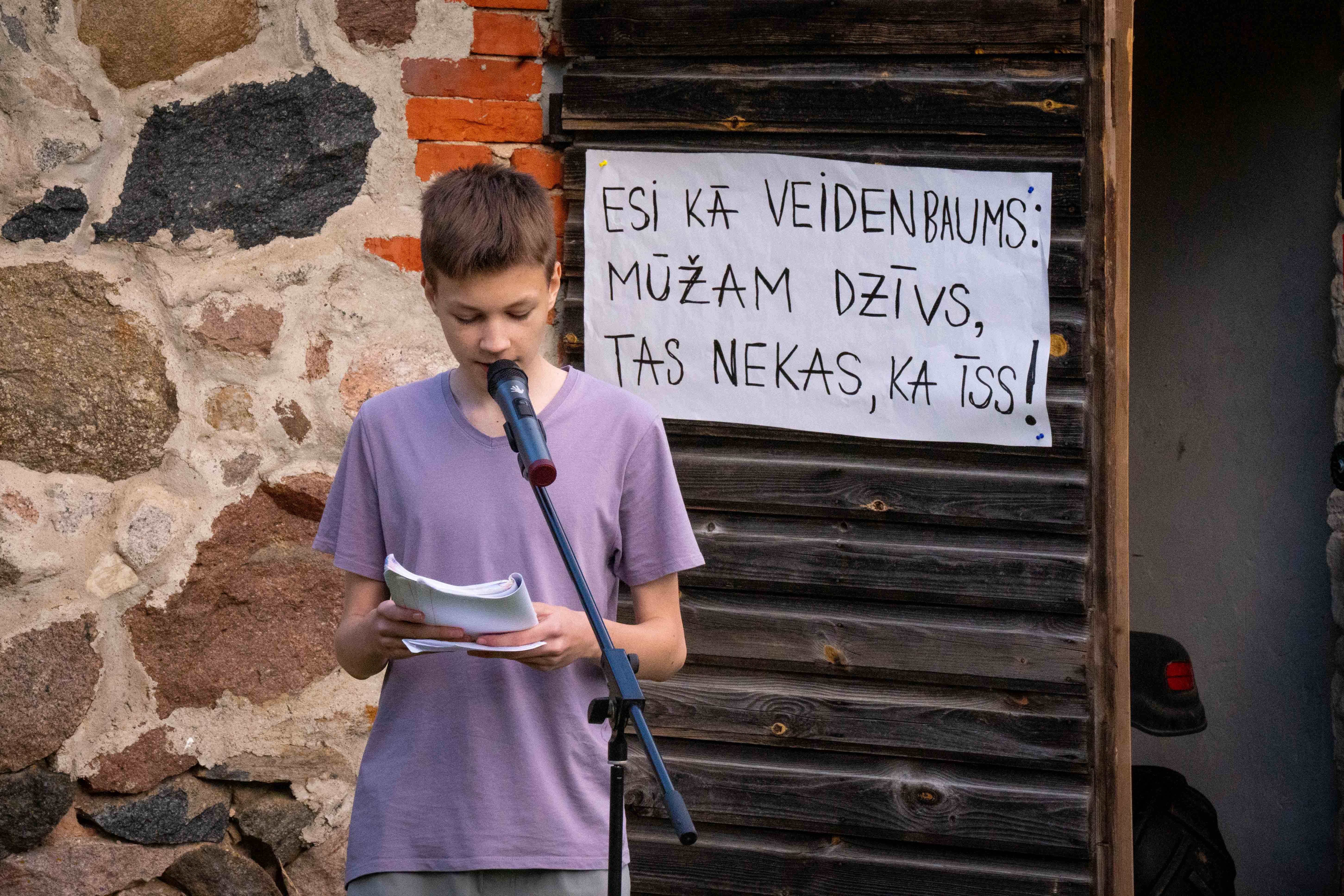 Muzejpedagoģiskā nodarbība "Eduarda Veidenbauma personības un vērtību ...