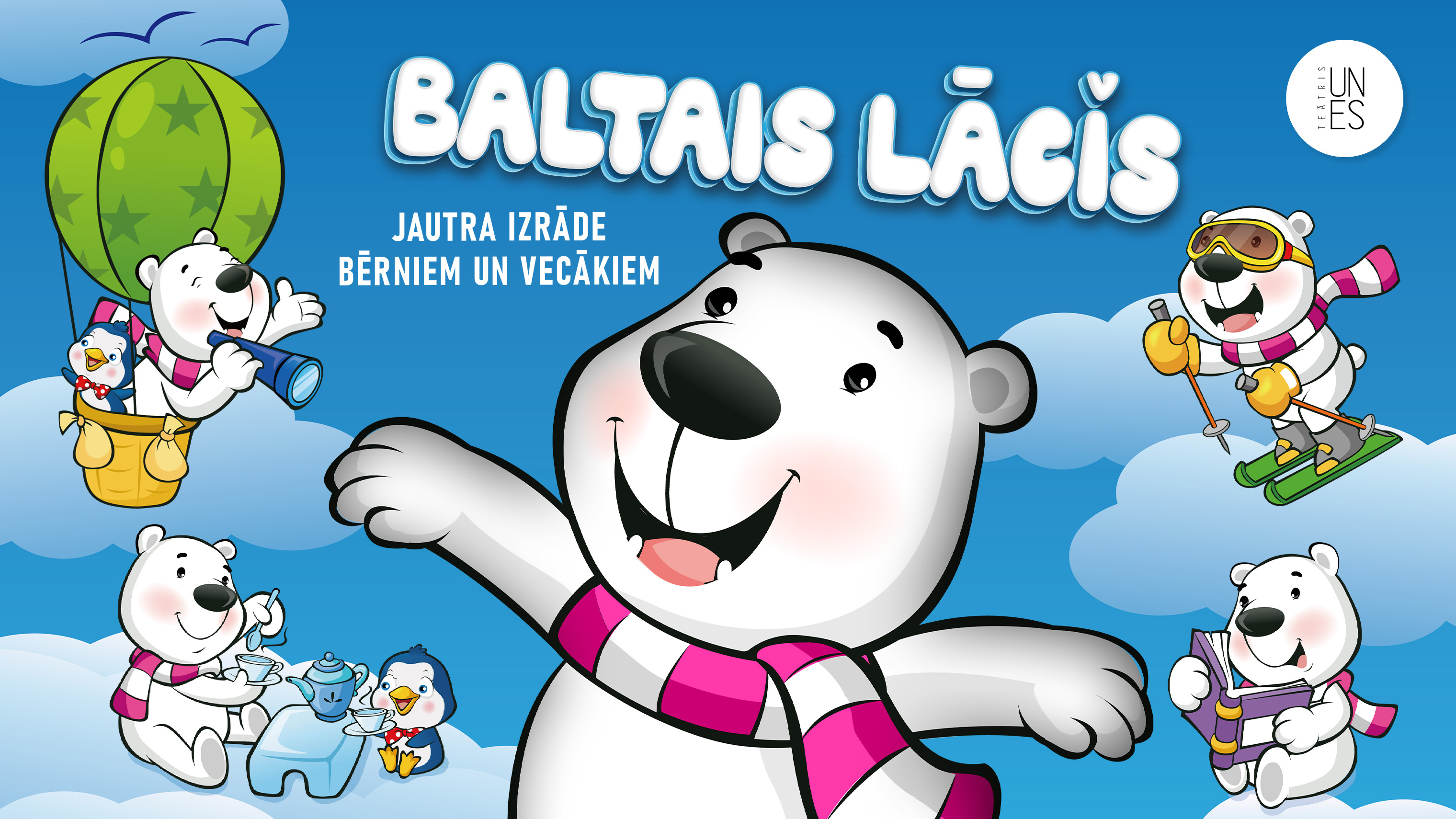 Izrāde "Baltais lācis" - Latvijas skolas soma