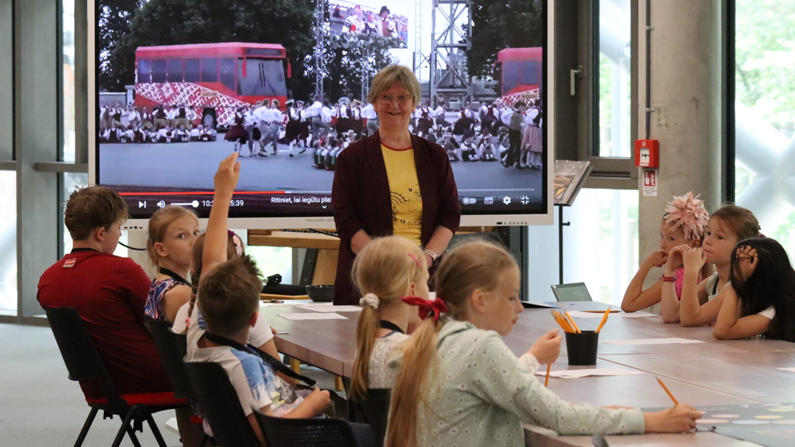 Muzejpedagoģiskā nodarbība "Deju rakstu noslēpumi" - Latvijas skolas soma